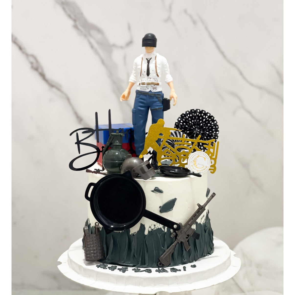 Game Battlefield Inspired Cake: #B – C Patisserie (SG)