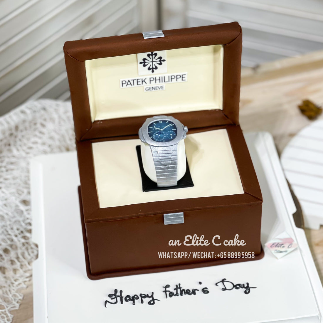 Personal Collection Inspired Cake: Watch #A – C Patisserie (SG)