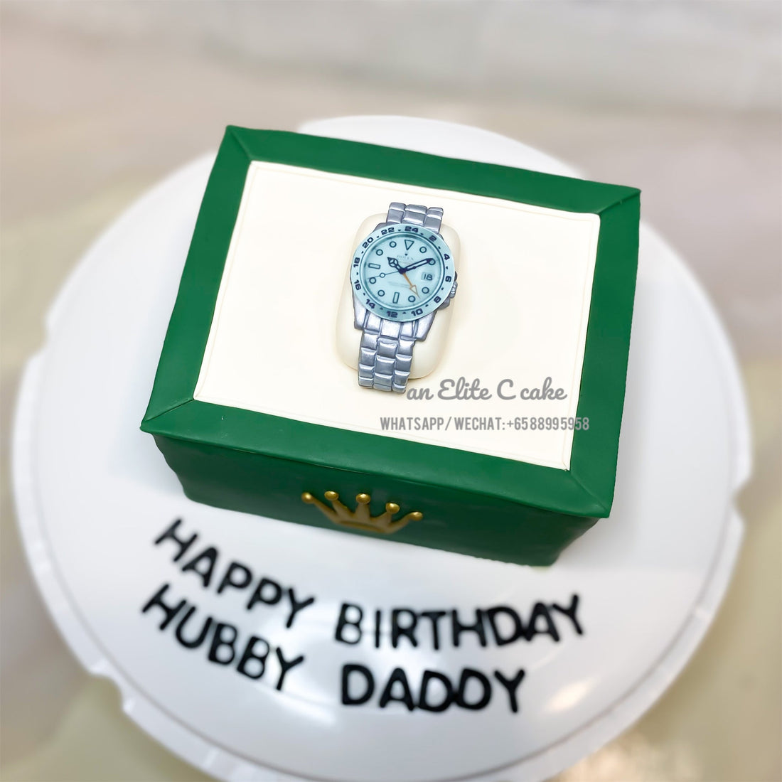 Personal Collection Inspired Cake: Watch #B – C Patisserie (SG)